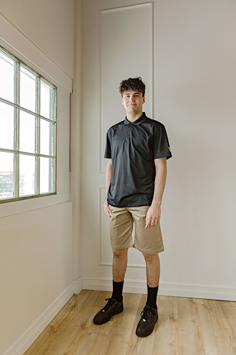 Polo dri-fit à manches courtes junior - coupe garçon – Uniformes HFM