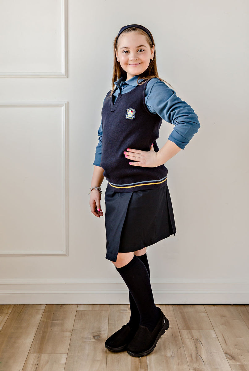 Polo à manches longues enfant – Uniformes HFM